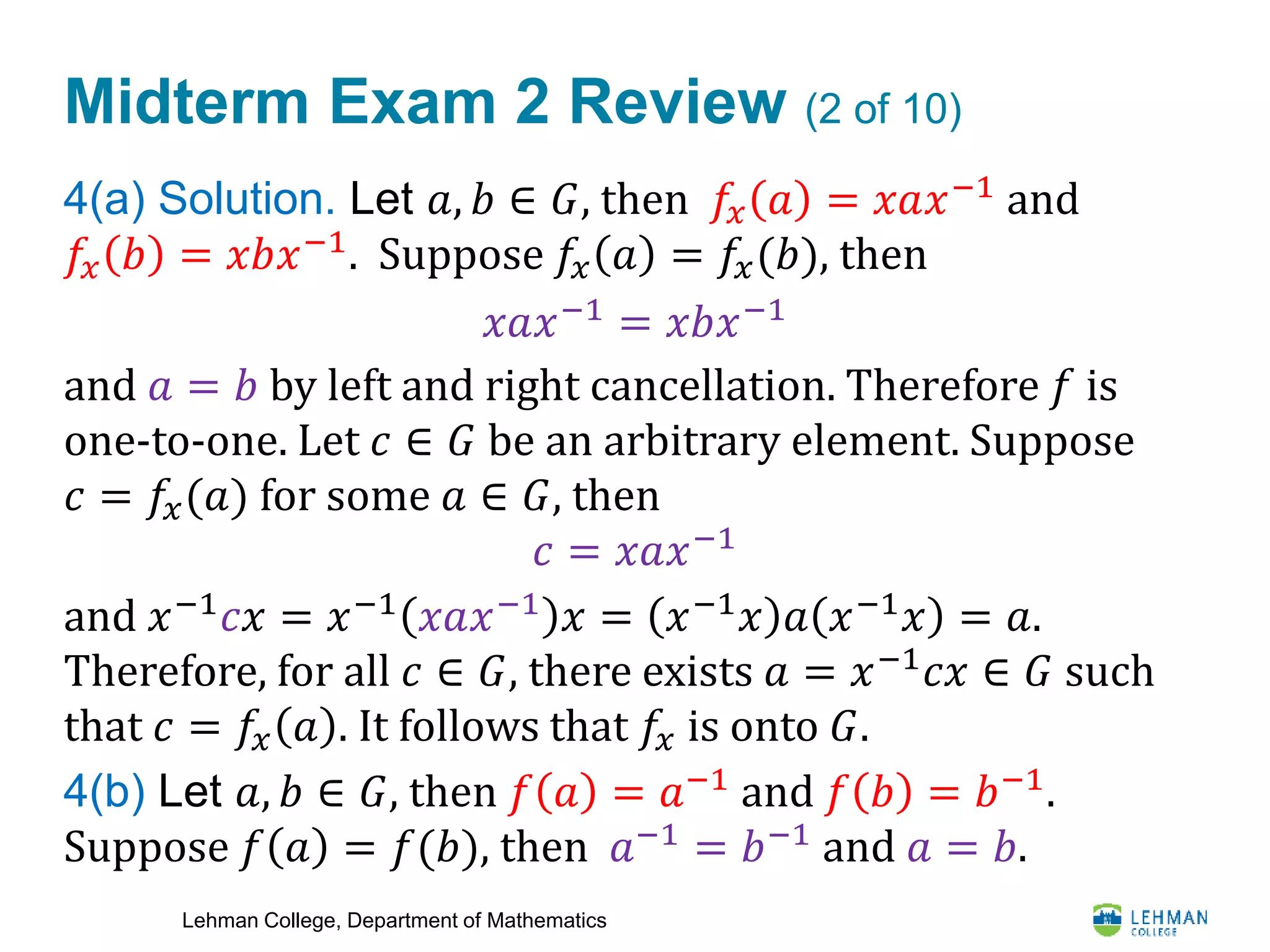 MAT-314 Midterm Exam 2 Review | PPTX