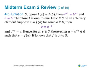 MAT-314 Midterm Exam 2 Review | PPTX