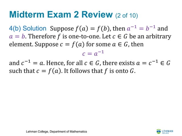 MAT-314 Midterm Exam 2 Review | PPTX