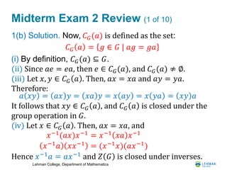 MAT-314 Midterm Exam 2 Review | PPTX
