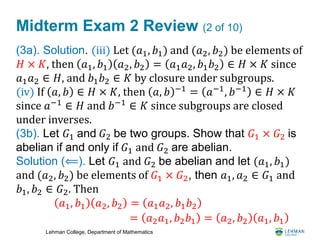 MAT-314 Midterm Exam 2 Review | PPTX