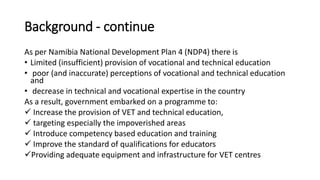 Higher Education Landscape in Namibia | PPT