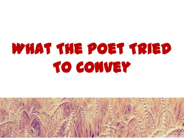 Mid term break by Seamus Heany | PPTX | Bereavement | Family and ...