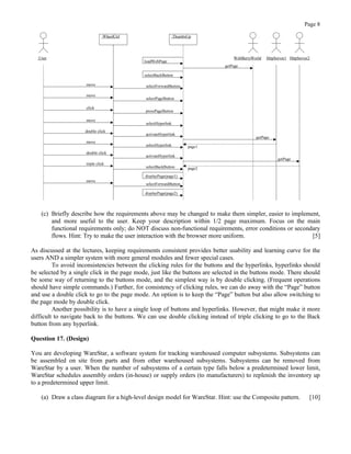 Midterm Exam Solutions Fall03 | PDF