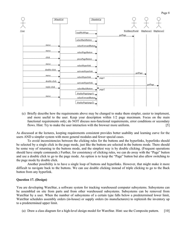 Midterm Exam Solutions Fall03 | PDF