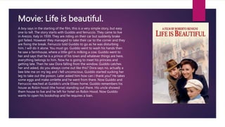 LIFE IS BEAUTIFUL | PPTX