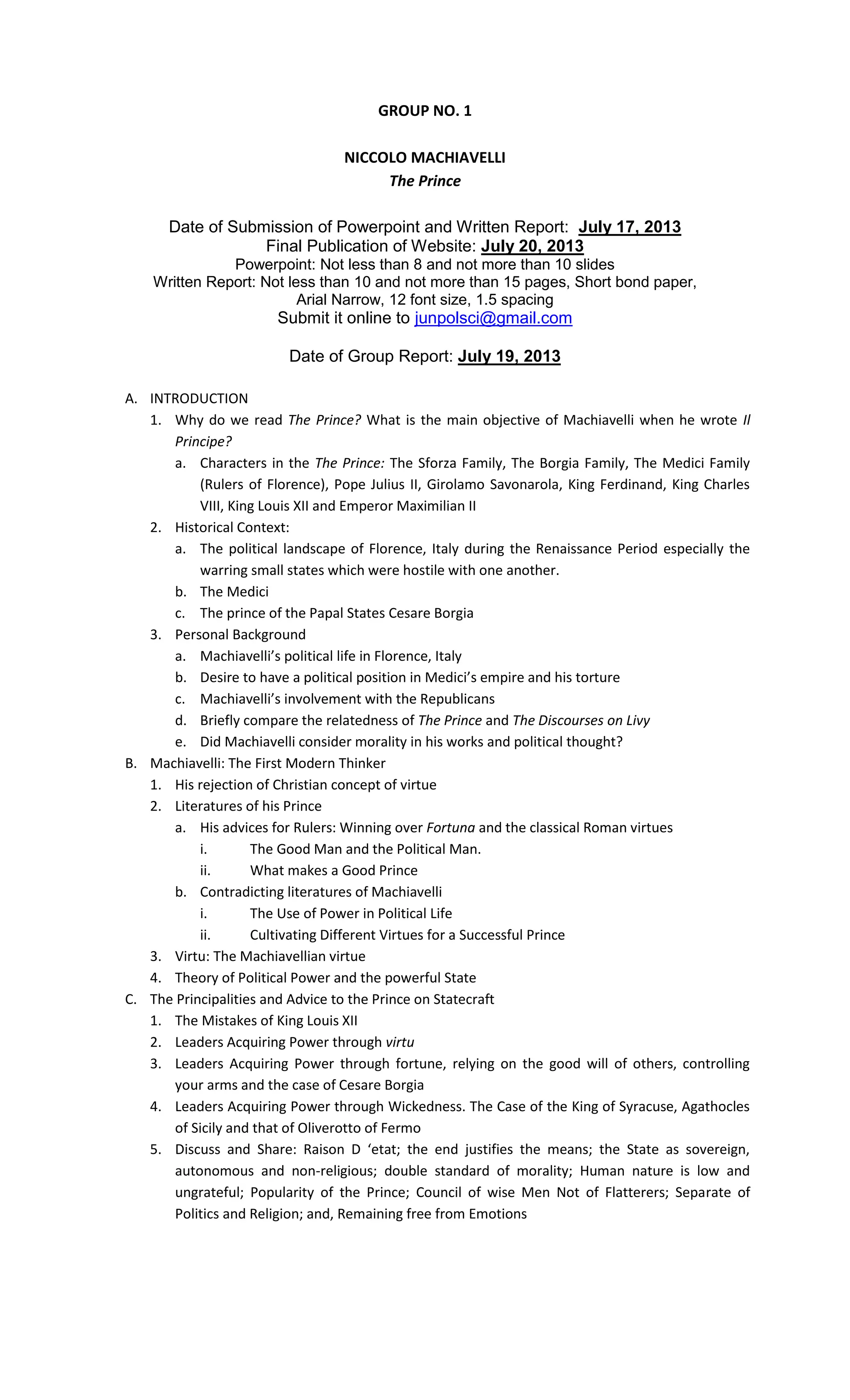 MIDTERM OUTLINE | PDF