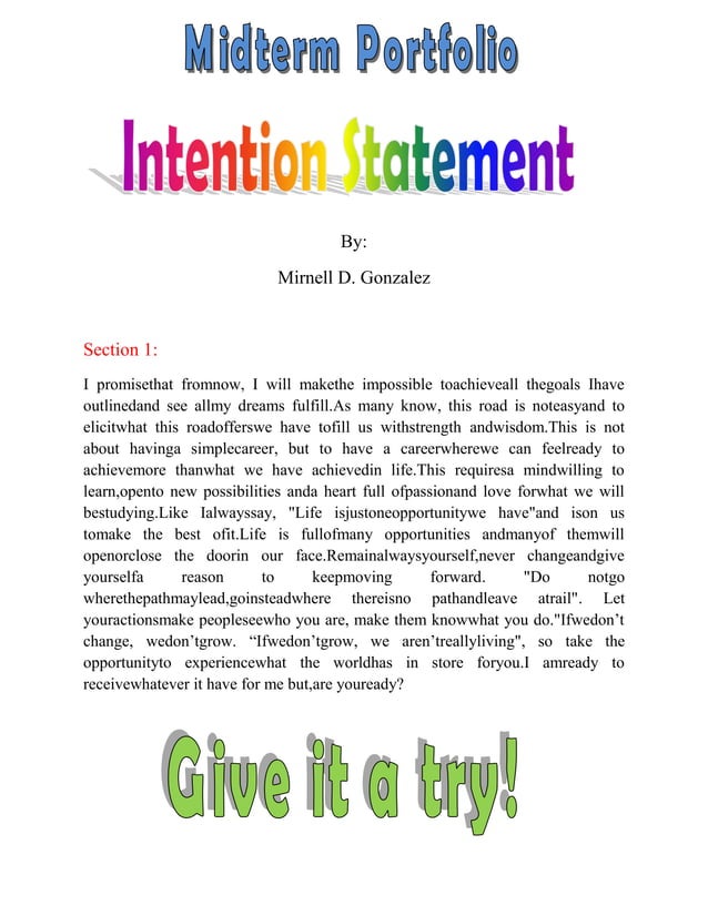 Midterm Portfolio | DOCX