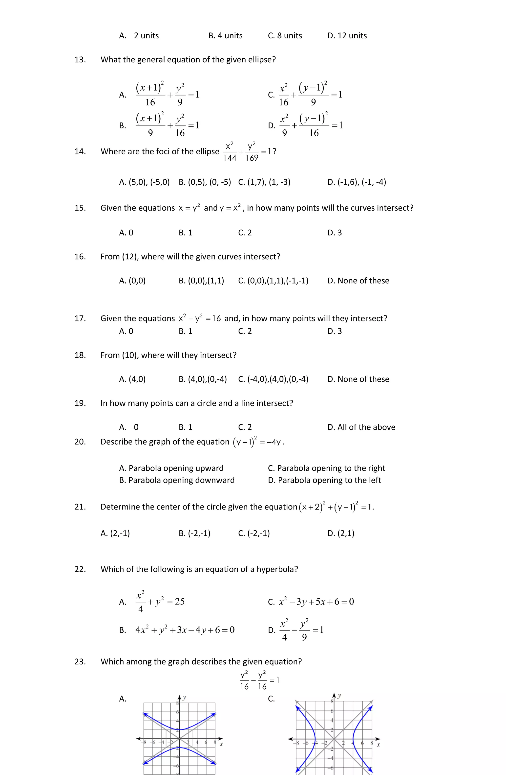 Midterm pre calculus | PDF Midterm pre calculus | PDF