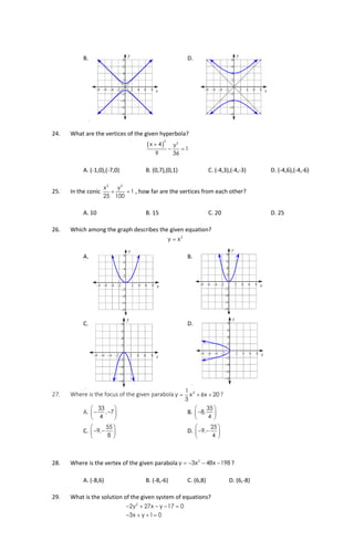 Midterm pre calculus | PDF