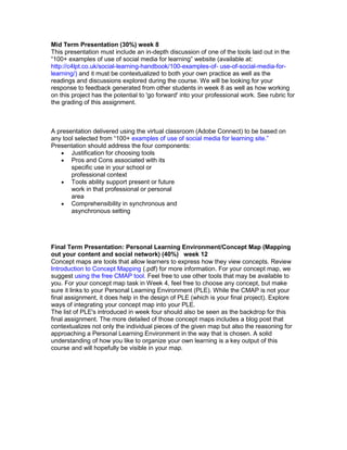 Mid term presentation | DOCX