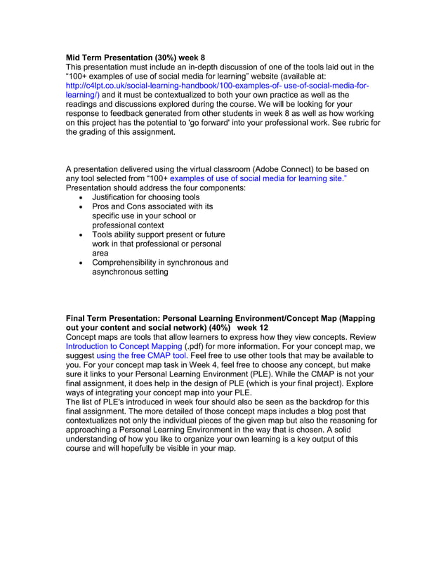 Mid term presentation | DOCX