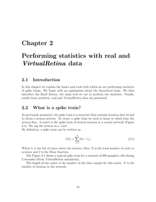 Toward a realistic retina simulator | PDF