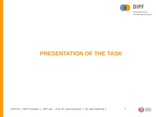 Mid-Term Report of my research project | PPT
