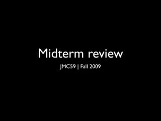 Midterm Review | PPT
