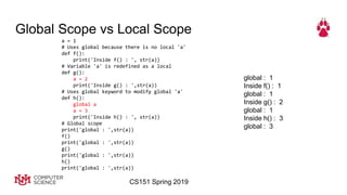 CS 151 Midterm review | PPTX