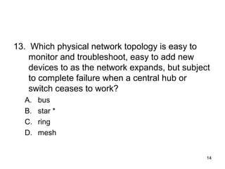 Midterm review questions ans(networking) | PPT