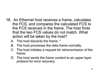 Midterm review questions ans(networking) | PPT
