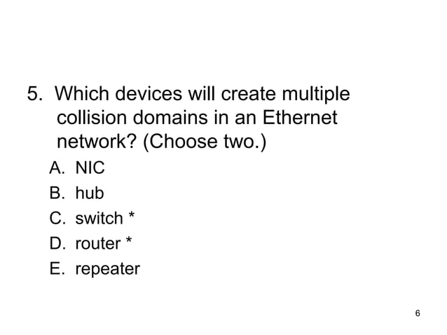 Midterm review questions ans(networking) | PPT | Computer Networking | Computing