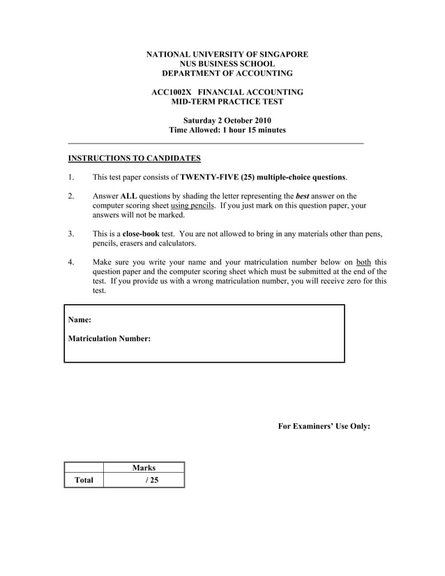 Midterm sample solutions | PDF | Stocks and Bonds | Personal Investing