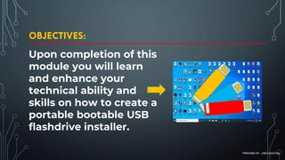 PREPARE INSTALLER - Bootable USB Installer | PDF