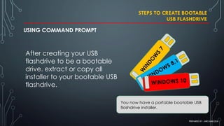 PREPARE INSTALLER - Bootable USB Installer | PDF