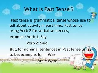 Past Tense | PPTX