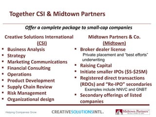 Midtown-CSI Presentation | PPT