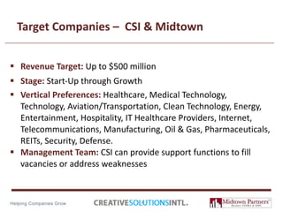 Midtown-CSI Presentation | PPT