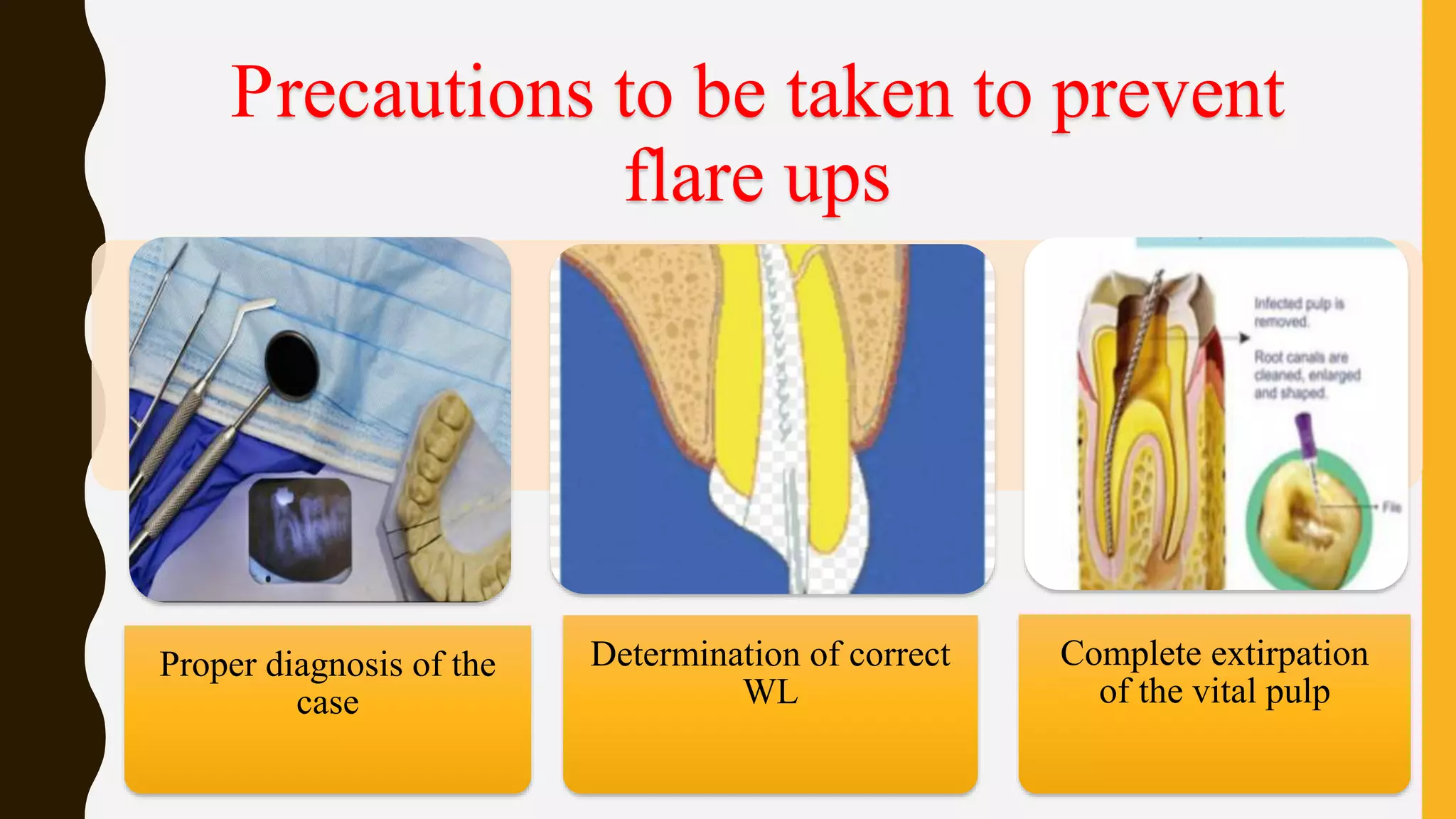 Mid treatment flare ups in endodontic | PPTX