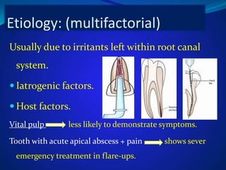 Midtreatment flare up | PPTX