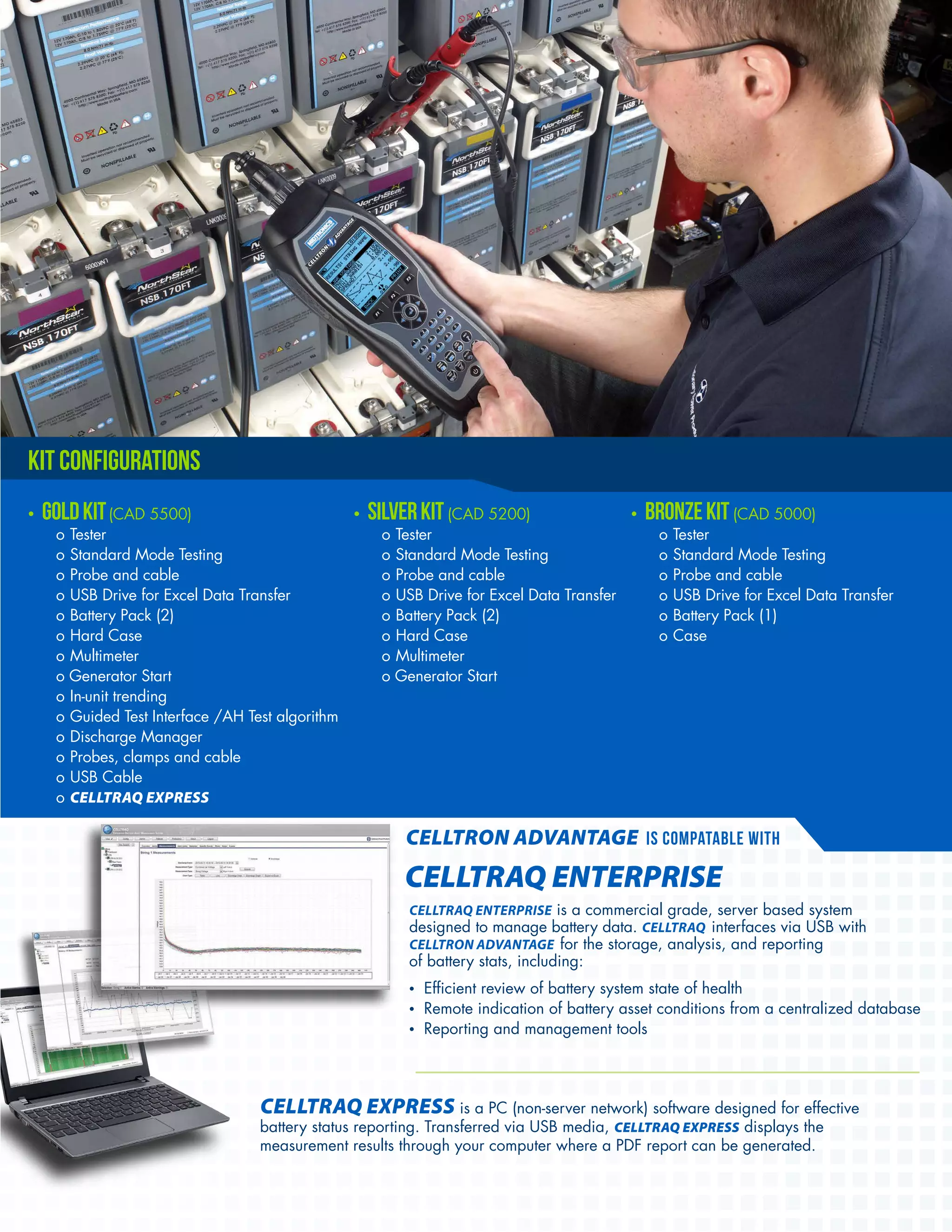 Midtronics Celltron Advantage - Modular Battery Analysis System | PDF ...
