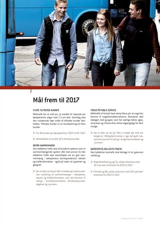 Midttrafiks trafikplan for perioden 2013 - 2017 | Midttrafik | PDF
