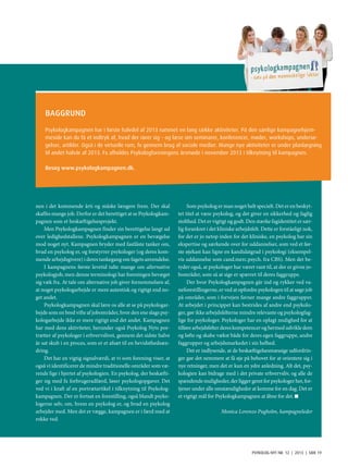 Psykologkampagnen, Midtvejsstatus for kampagnen | PDF