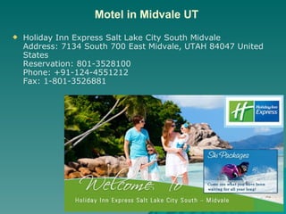 Midvale ut hotels | PPT | Free Download