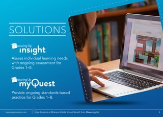 Midview Middle School: Students Benefit from Measuring Up | PPT