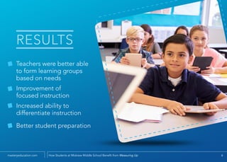 Midview Middle School: Students Benefit from Measuring Up | PPT