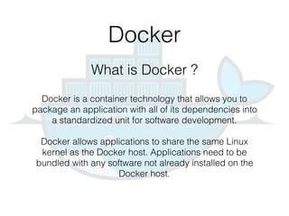 Introduction to Containers and Docker for PHP developers | PPT