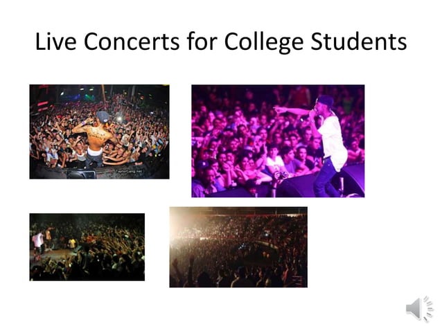 College Homecoming Concert | PPTX