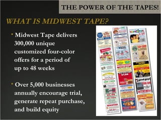 Midwest Tape Slide Show | PPT | Grocery Shopping | Shopping