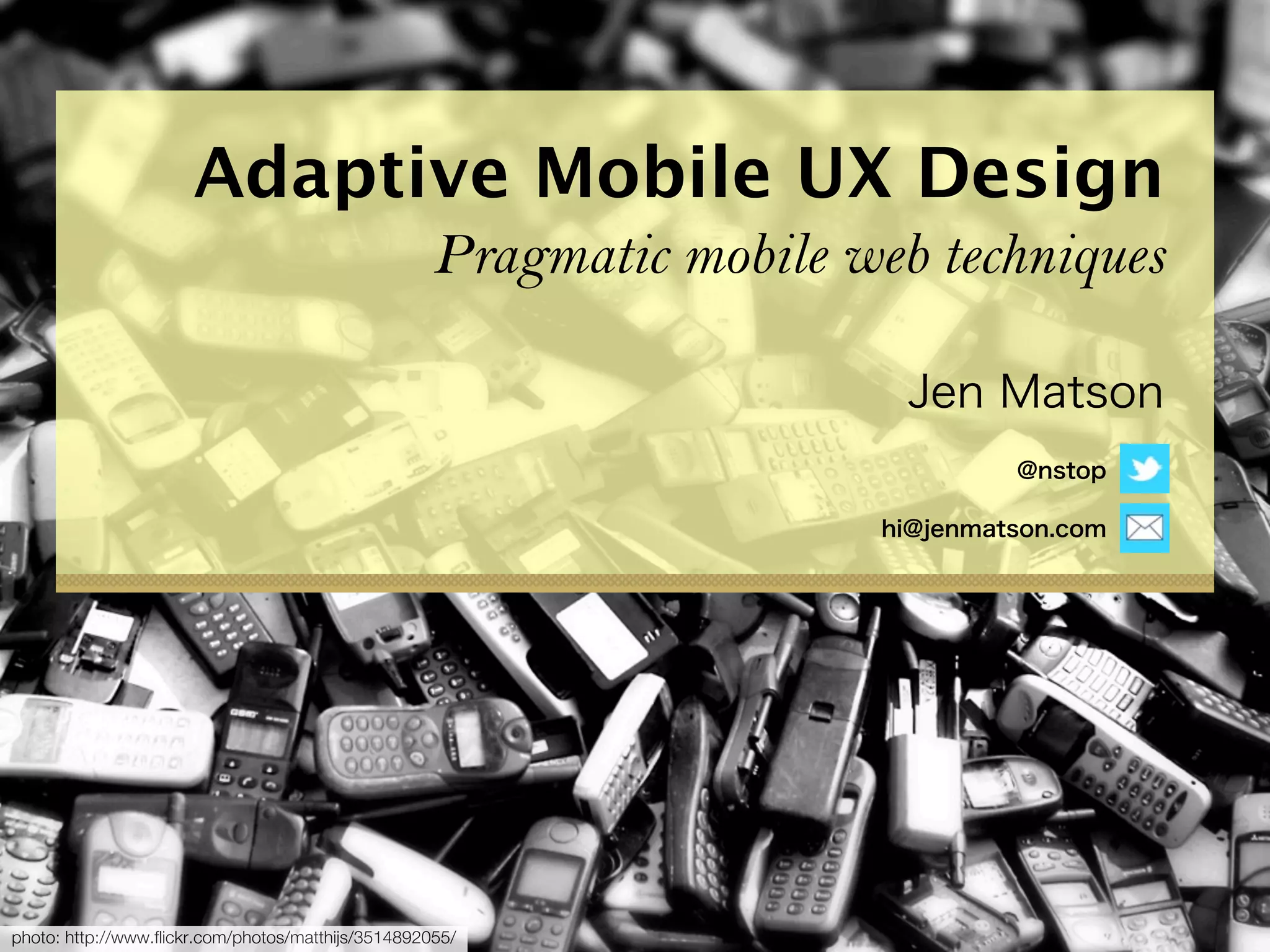 Adaptive Mobile UX Design | ZIP
