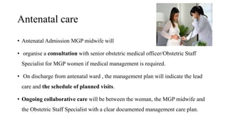 MIDWIFE LED CARE COMPENCIES ,MODEL,ROLE OF MIDWIFE | PPTX | Pregnancy ...