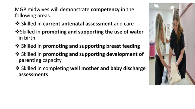 MIDWIFE LED CARE COMPENCIES ,MODEL,ROLE OF MIDWIFE | PPTX | Pregnancy ...