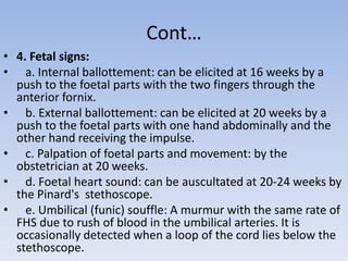 Pregnancy (Midwifery and obstetrical) | PPTX