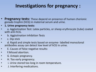 Pregnancy (Midwifery and obstetrical) | PPTX
