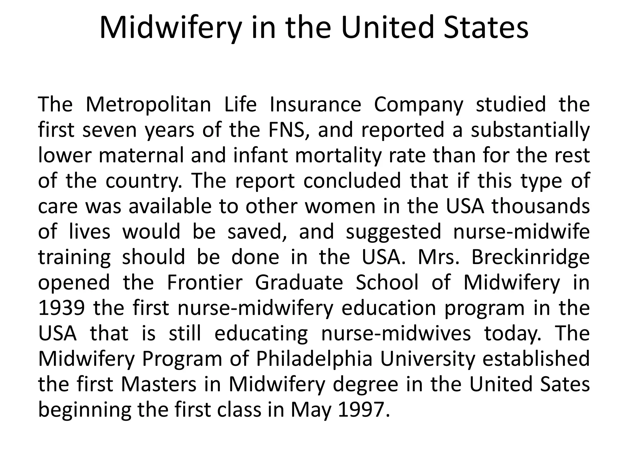 Midwifery in the United States.pptx