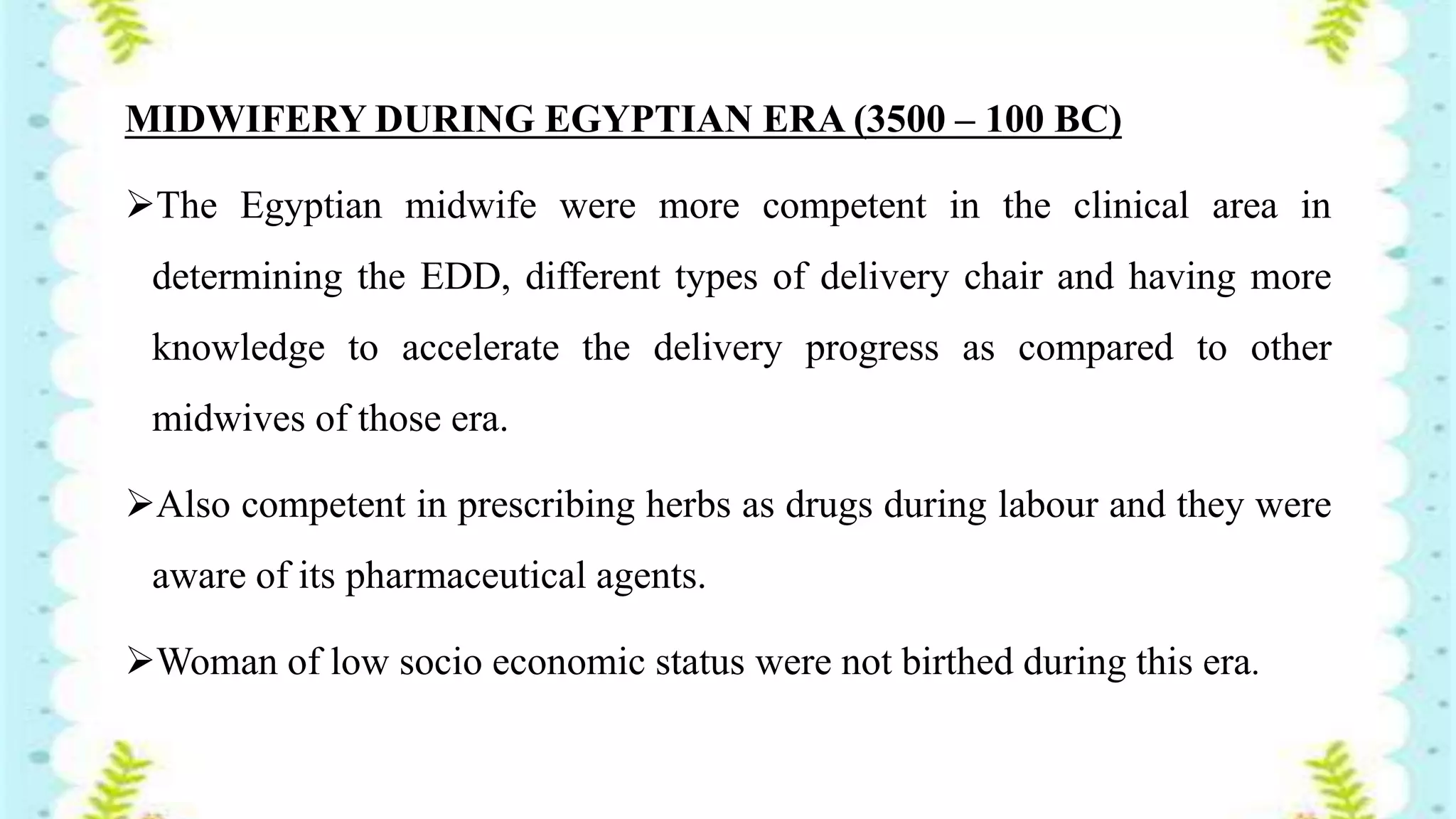 INTRODUCTION TO MIDWIFERY | PPTX