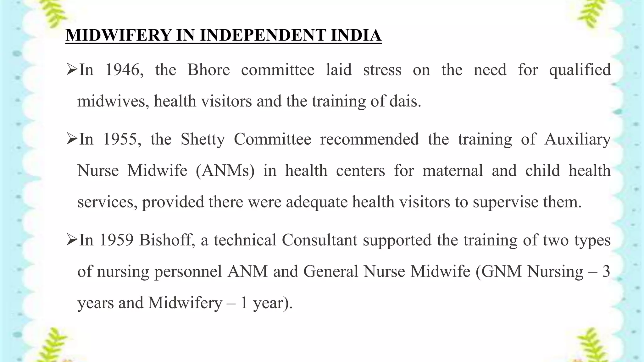 INTRODUCTION TO MIDWIFERY | PPTX