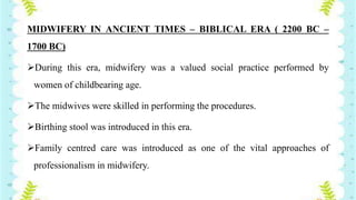 INTRODUCTION TO MIDWIFERY | PPTX