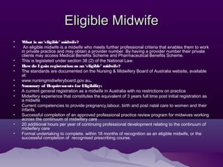 Midwifery the ways we work | PPT